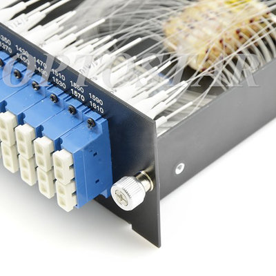 Manica del modulo 18 di OPTOSTAR CWDM Mux Demux nel telaio del supporto di scaffale 1RU