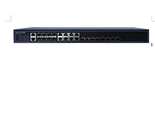 8 linea ottica risparmio energetico del porto 2 X 10GE SFP+ GPON ONU OLT di PON dell'apparecchiatura terminale