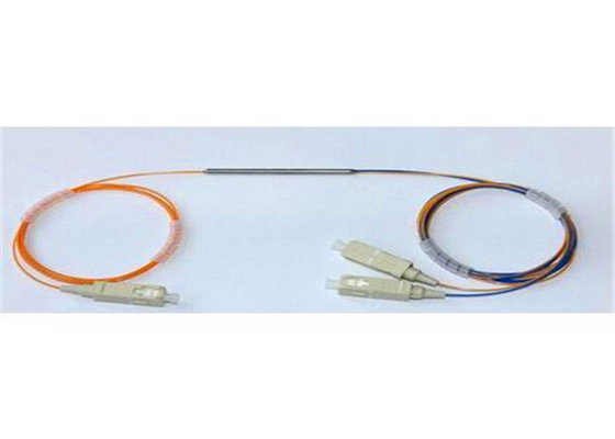 Nastro biconico fuso a fibra ottica di singolo modo del separatore dell'accoppiatore della finestra Triplex