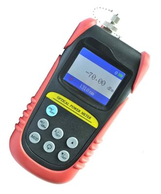 Misura a fibra ottica del misuratore di potenza ottico tenuto in mano con precisione 0.01dBm
