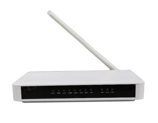 dispositivi a fibra ottica di 4GE 2POTS CATV, fibra GPON Ontario della soluzione di Wifi FTTH