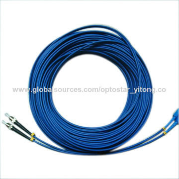 Singolo modo/treccia ottica della fibra elettronica di collegamento del cavo della toppa fibra mista