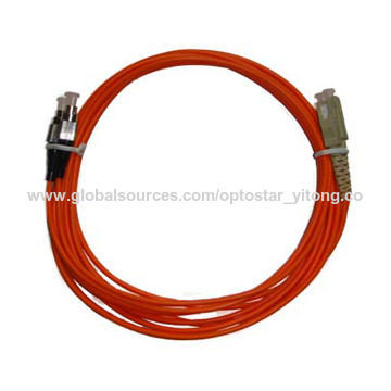 Singolo modo/treccia ottica della fibra elettronica di collegamento del cavo della toppa fibra mista