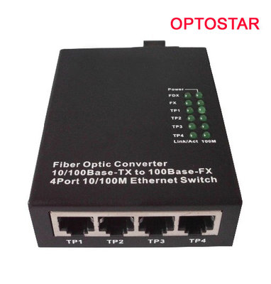 convertitore di media della fibra di Ethernet di gigabit