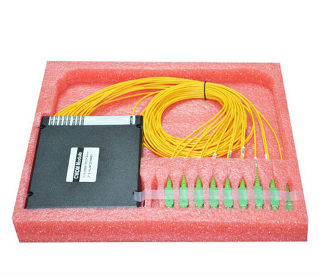 1310nm - 1610nm Fiber CWDM Mux Demux Module High Reliability Compact Design