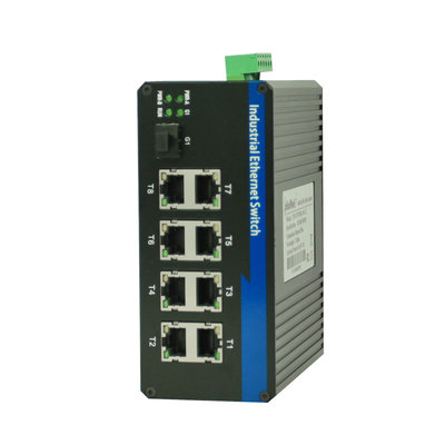 commutatore a fibra ottica di Ethernet di 1000M, commutatore industriale non gestito Poe di Ethernet