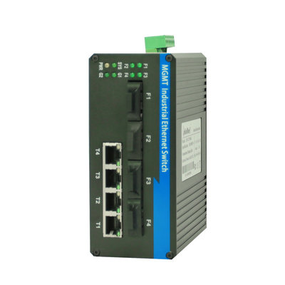 commutatore a fibra ottica di Ethernet di 1000M, commutatore industriale non gestito Poe di Ethernet