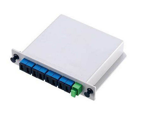rendimento elevato di fibra ottica 1260nm - 1650nm dell'onda luminosa 1X8 del separatore planare del circuito