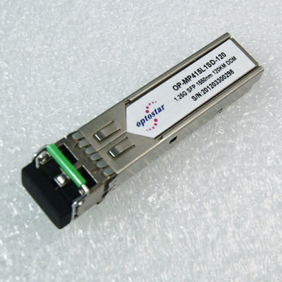 Fibra al ricetrasmettitore ottico Pluggable di LC di piccolo fattore forma di SFP del convertitore di media Rj45