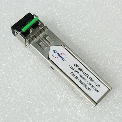 Fibra al ricetrasmettitore ottico Pluggable di LC di piccolo fattore forma di SFP del convertitore di media Rj45