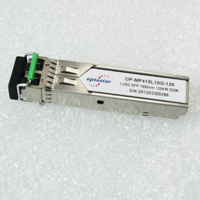Fibra al ricetrasmettitore ottico Pluggable di LC di piccolo fattore forma di SFP del convertitore di media Rj45