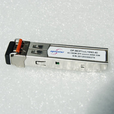 4G ricetrasmettitore a fibra ottica, modulo ottico bidirezionale 40km 1490nm dello Sfp