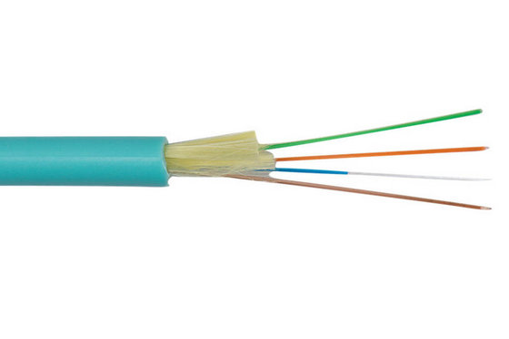 Fumo basso del cavo a fibre ottiche di singolo modo dei 2 centri zero isolamenti dell'alogeno/PVC