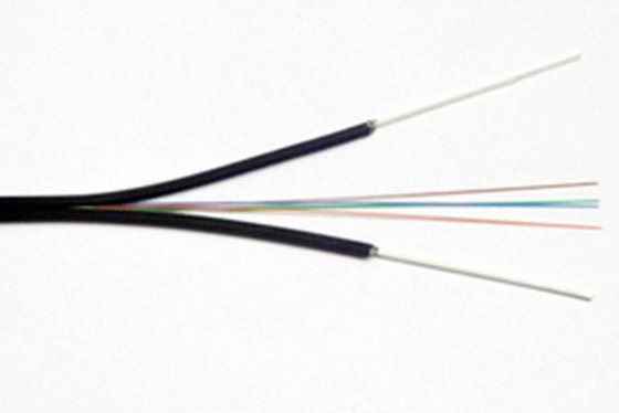 Cavo a fibre ottiche dell'interno di Gjfxh di goccia di G657A2 LSZH, un cavo a fibre ottiche dei 4 centri