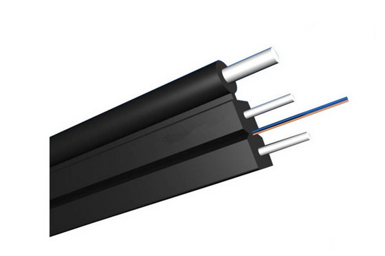 Cavo a fibre ottiche all'aperto di OPTOSTAR, certificazione del CE ROHS del cavo flessibile di FTTH