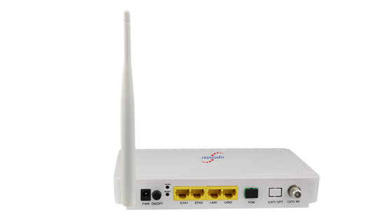 Singola uscita di sostegno CATV rf del modem di WDM OP-C2201W Gpon Onu della fibra
