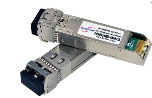ricetrasmettitore a fibra ottica 0,54" di campione 802.3ae CWDM SFP+ di 10G MP IEEE x 0,50" x 2,23"
