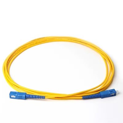 Sc/UPC - la toppa a fibra ottica DUPLEX MP di UPC/dello Sc G652D 0.2dB cabla