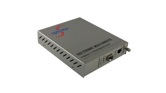 Tipo di carta diretto/convertitore a fibra ottica solo media del supporto con il ricetrasmettitore di SFP