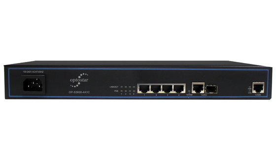 Convertitore classe trasportatore di Internet dello scaffale di commutatore di Ethernet di OPTOSTAR Access con combinato