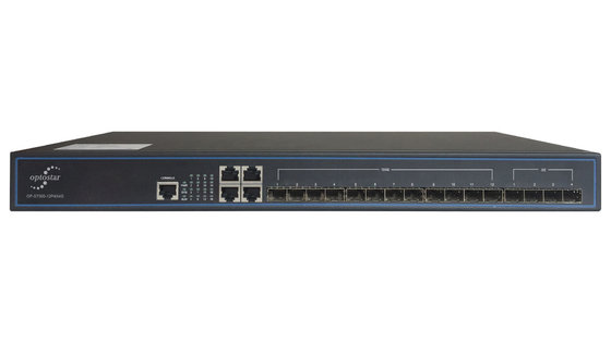 OPTOSTAR OP-S7300 Interruttore Ethernet a fibre ottiche 16 porte 1 + 1 AC 100-240V