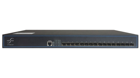 OPTOSTAR OP-S7300 Interruttore Ethernet a fibre ottiche 16 porte 1 + 1 AC 100-240V