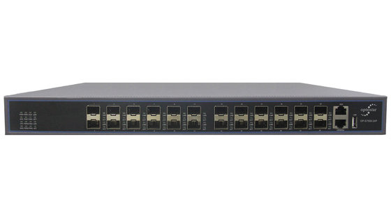 scanalatura a fibra ottica del commutatore 48/24 10G SFP+ di Ethernet del centro di percorso di sicurezza 10GE