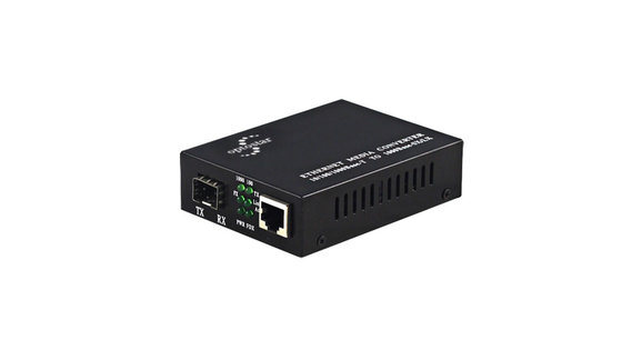 Cavo a fibra ottica del convertitore 10/100/1000Base-TX di media di IEEE 802,3 a fibra 1000Base-FX