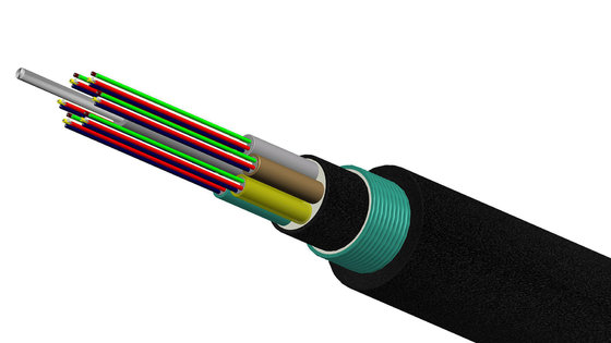 Cavo corazzato non metallico del membro di forza del cavo a fibre ottiche (GYFTY53)