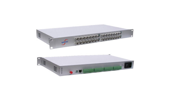 Dati inversi di fibra ottica +1 del multiplexor 32 * Video+2 * * audio (OP-VM-32V2R1A)