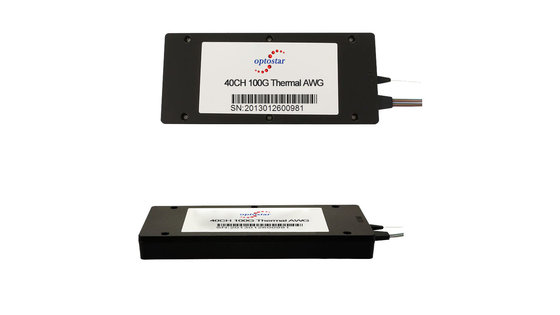 AWG bassa del termale di perdita di inserzione DWDM Mux Demux 40-CH 100G