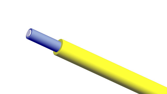 Cavo multi strettamente attenuato giallo di sblocco di scopo di cablaggio a fibra ottica
