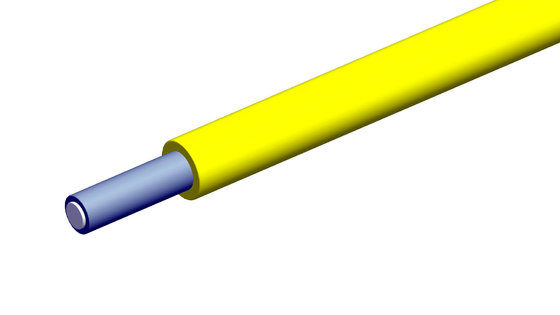 Cavo multi strettamente attenuato giallo di sblocco di scopo di cablaggio a fibra ottica