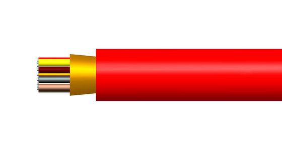 Fibra di amplificatore stretto del cavo a fibre ottiche Φ900μM di distribuzione del filato di Aramid
