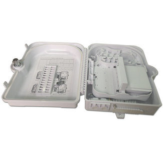 Fibra a fibra ottica di plastica LC del cavo 24 della scatola 2 di termine/adattatori OTB di FC/st/Sc
