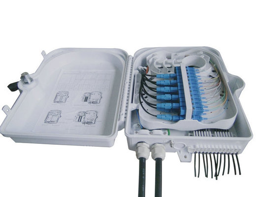 Fibra a fibra ottica di plastica LC del cavo 24 della scatola 2 di termine/adattatori OTB di FC/st/Sc