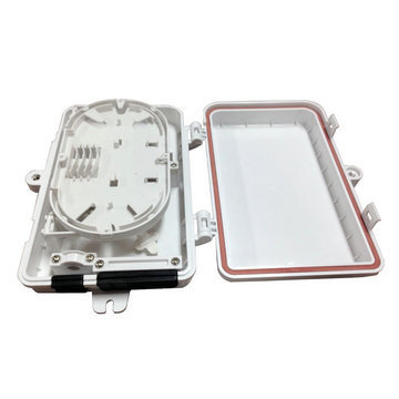 IP55 standard Fiber Optic Distribution Frame 2 cables 4 fibers wall mounted OTB