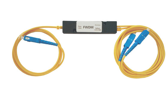 Wavelength Division Multiplexing d'acciaio del filtro da WDM della metropolitana T1550R1310/1490