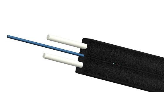 Cavo flessibile basso di Ftth di sensibilità, fibra a fibra ottica dei cavi di saltatore per dirigersi la guaina di Lszh