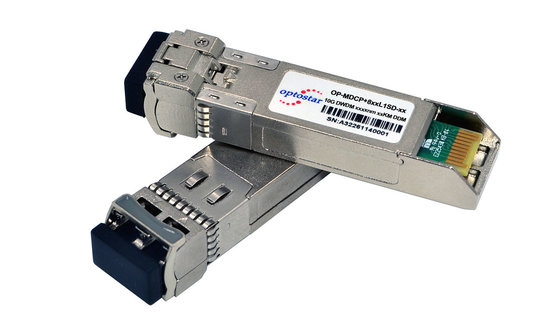 Il ricetrasmettitore a fibra ottica doppio del modulo di 10 Gigabit Ethernet per l'incrocio del mazzo del computer si collega