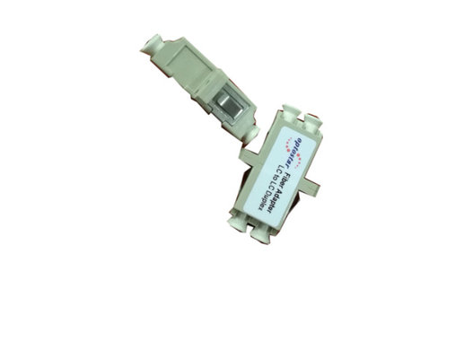 Adattatore monomodale duplex di LC dell'adattatore a fibra ottica blu duplex di LC con la flangia