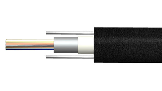 Cavo corazzato non di Unitube del cavo a fibre ottiche all'aperto, guaina del PE (GYXY)