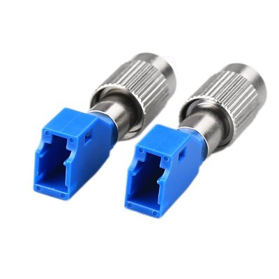Femmina di OPTOSTAR LC al maschio a fibra ottica maschio dell'adattatore 9/125 di FC all'adattatore ibrido femminile