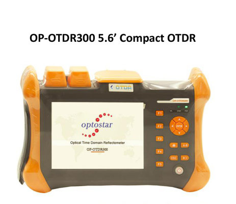 Otdr del riflettometro di dominio di tempo ottico che collauda schermo commovente a 5,6 pollici