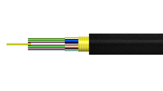 Cavo a fibre ottiche all'aperto, membro di forza non metallico Non corazzato (GYFTY)