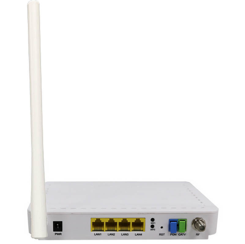 Video della fibra di dati GPON ONU Wifi di OP714GW e Internet doppi Onu 200X140X33 millimetro