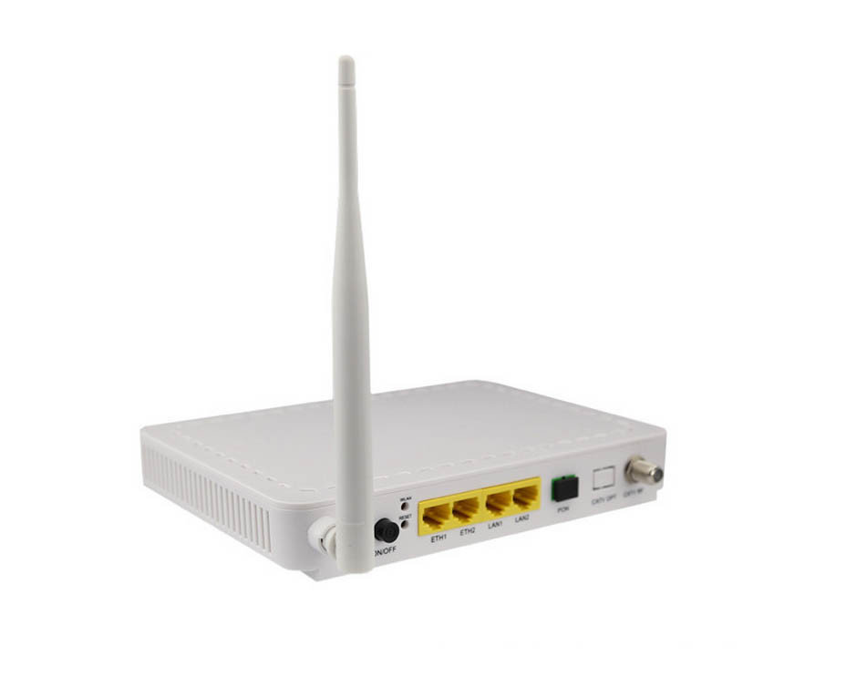 fibra ottica GPON ONU, EPON ONU di 4FE WIFI CATV per Ethernet Access OP304HW dello Smart Home