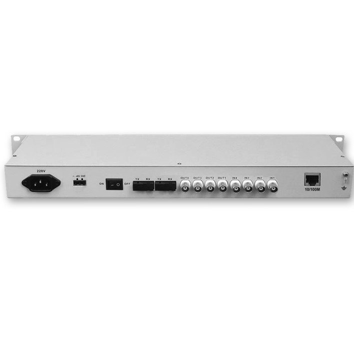 Multiplexer Fiber Optic Mux Point To Point Optical Transmission Equipment With LCD Display