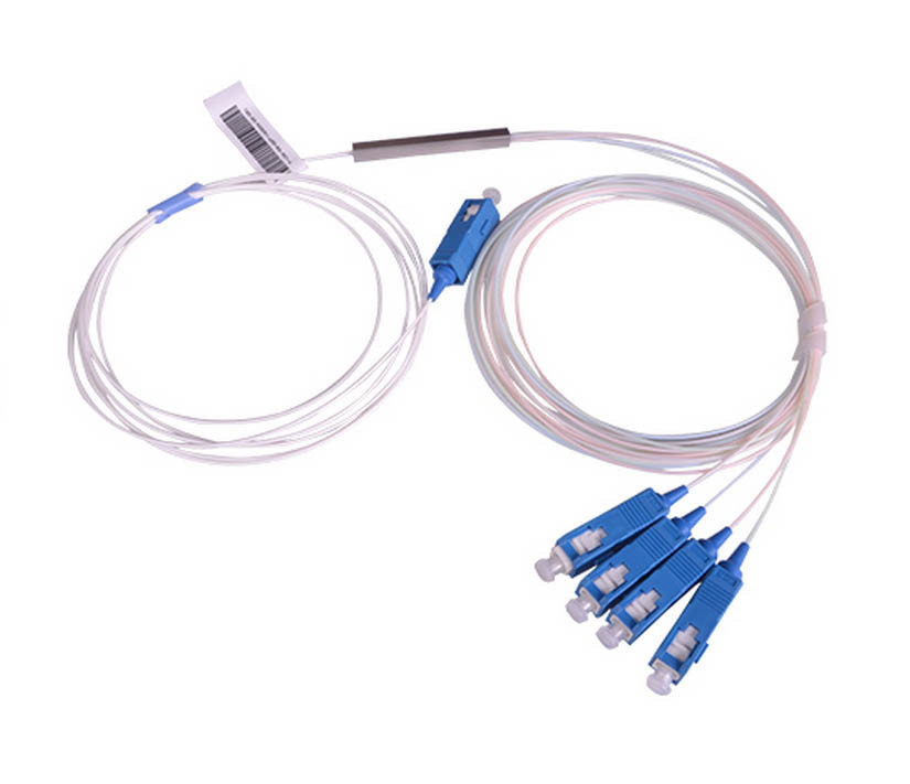 Separatore passivo del cavo a fibre ottiche del PC APC di FTTx, fibra ottica del separatore dello SpA 1X4
