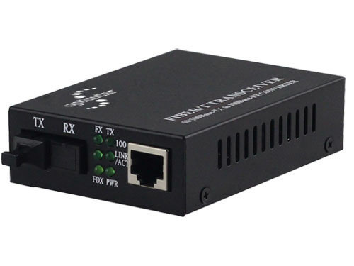 Sc 20KM, 10/100Base-TX dei Bi-Di TX1310 RX1550nm del convertitore di media di fibra ottica di OPTOSTAR 10/100M a 100Base-FX
